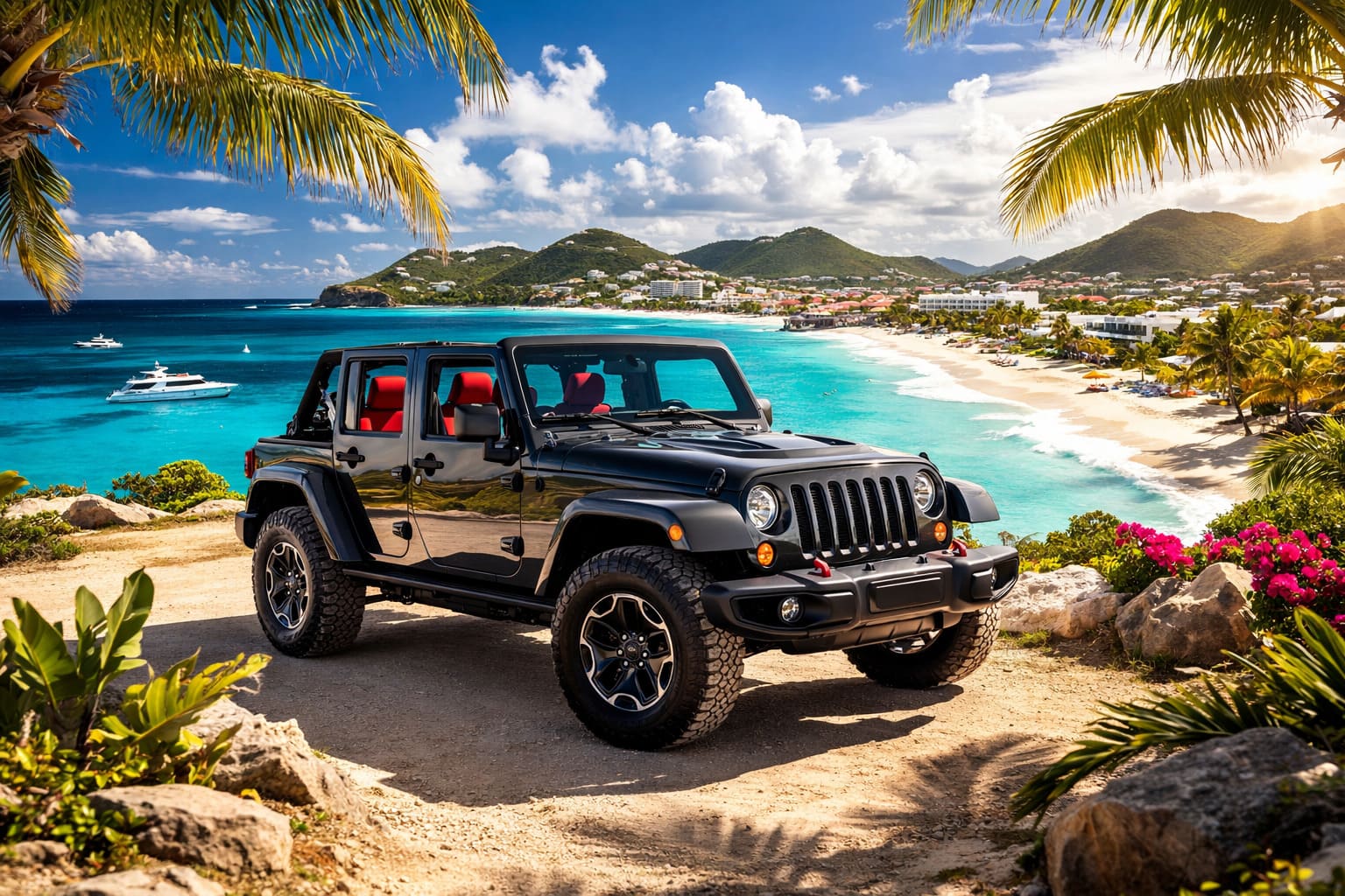Car Rental St Maarten No Deposit | From $29/day Best car hire SXM